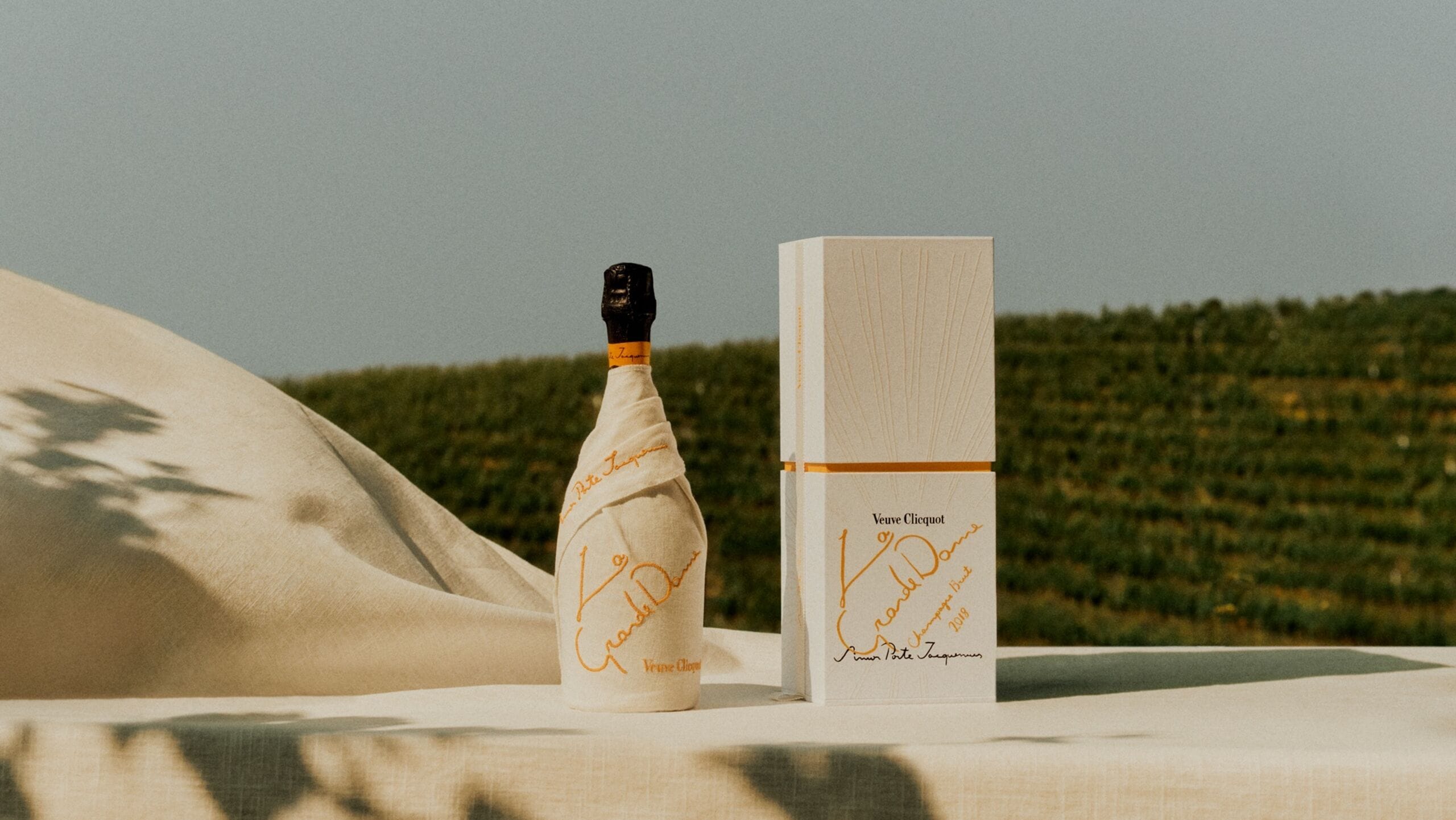 Discover Veuve Clicquot La Grande Dame 2018 by Simon Porte Jacquemus
